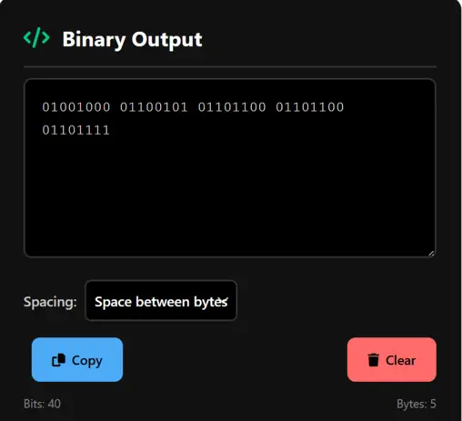 Binary Code Translator - Text to Binary & Back | Free